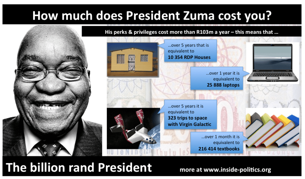 The Billion Rand President: Facts and Figures | inside politics