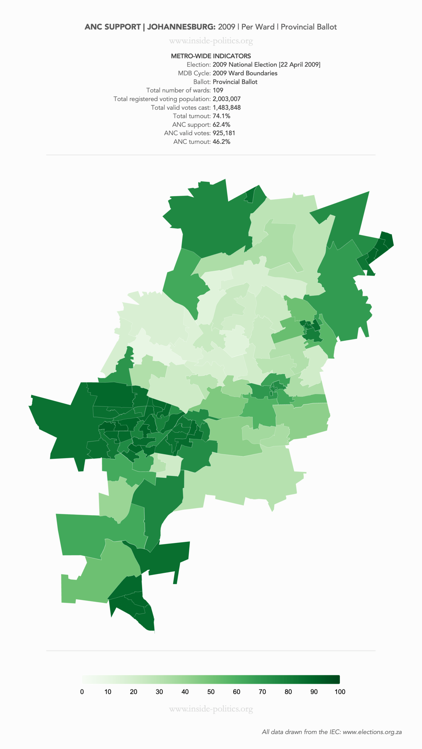 Election 2026/7 Resource: Heat Map | JHB | All Maps | inside politics
